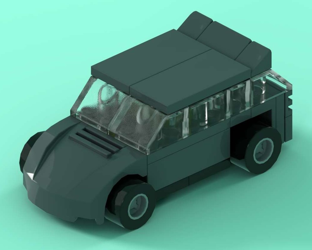 Lego Moc Small Wagon Pullback Verision By Technicmocs Rebrickable