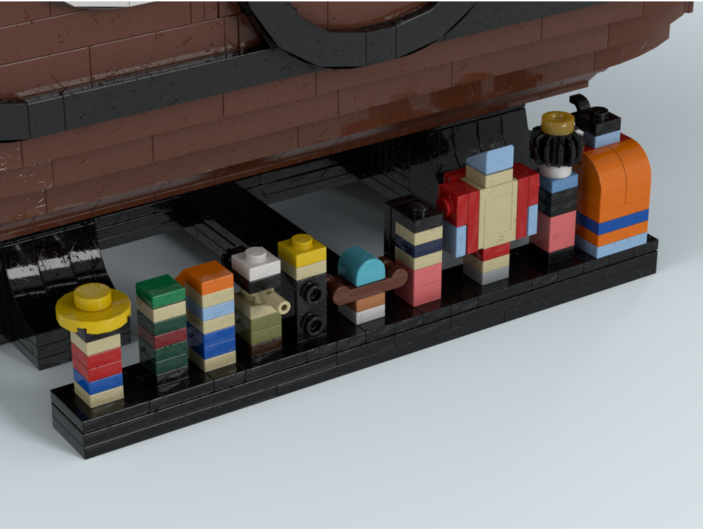 LEGO MOC Add-on for BrickVault's Thousand Sunny : the Straw Hat Crew ...