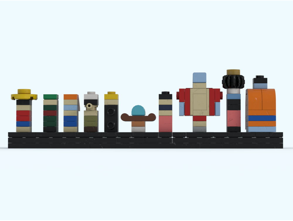 LEGO MOC Add-on for BrickVault's Thousand Sunny : the Straw Hat Crew ...