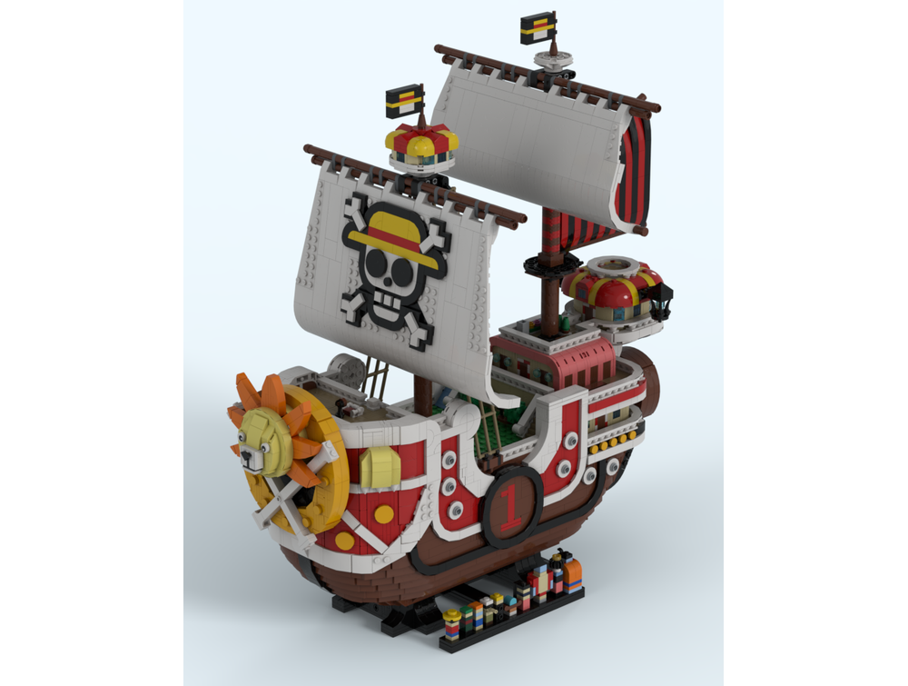 LEGO MOC Add-on for BrickVault's Thousand Sunny : the Straw Hat Crew ...
