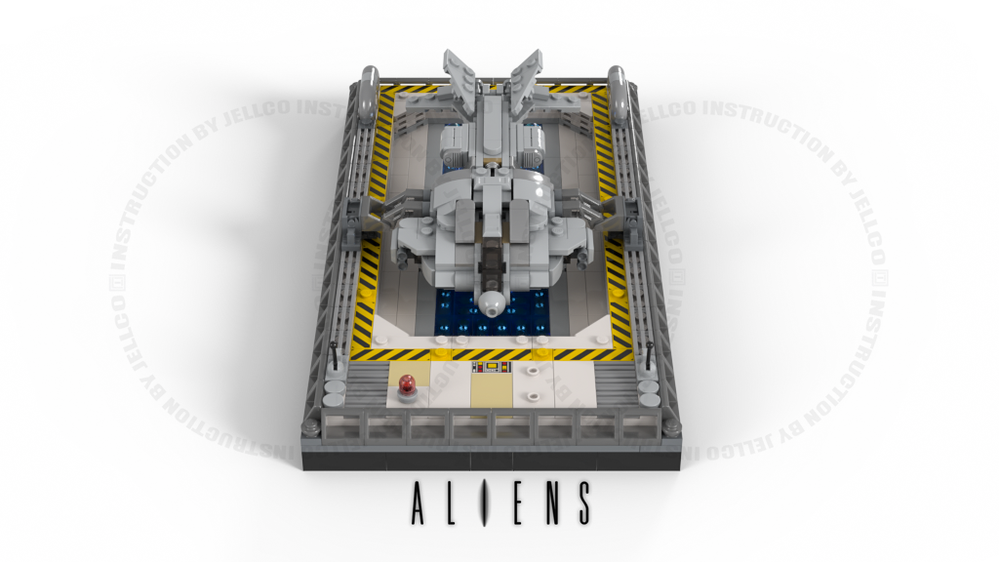 Lego Moc Aliens Micro Diorama Series Drop By Jellco Rebrickable