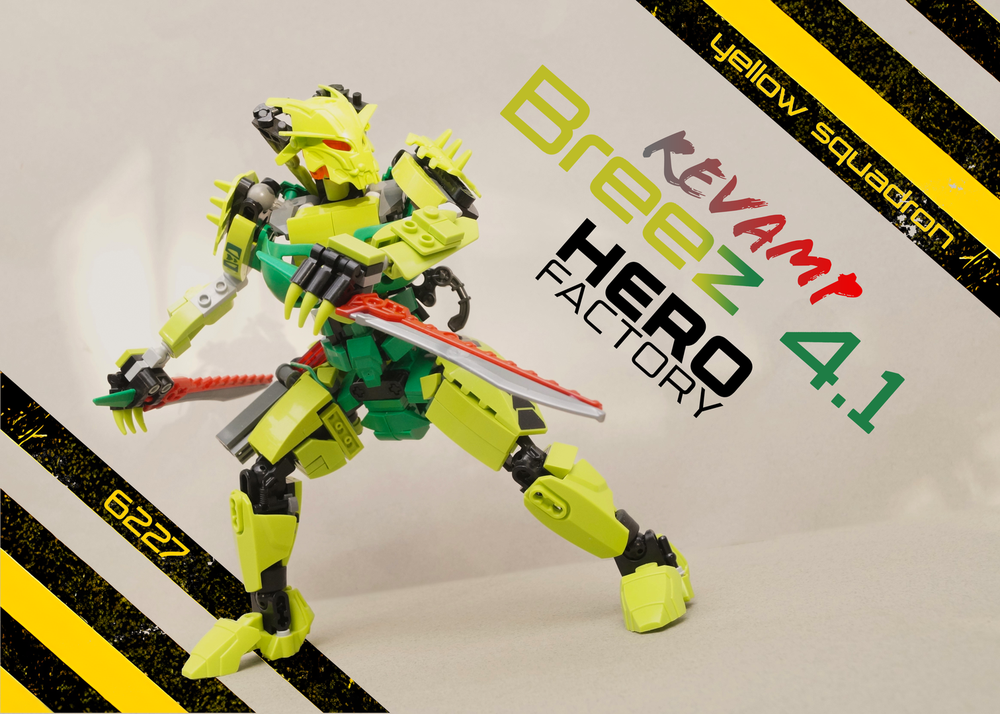 LEGO MOC Breez 4.1 Revamp by yellow squadron | Rebrickable - Build with LEGO