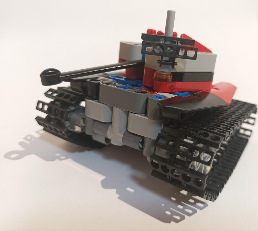 LEGO MOC tiger I tank by MichalVallo | Rebrickable - Build with LEGO