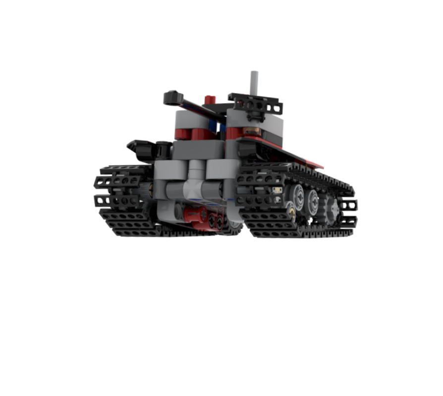 LEGO MOC tiger I tank by MichalVallo | Rebrickable - Build with LEGO
