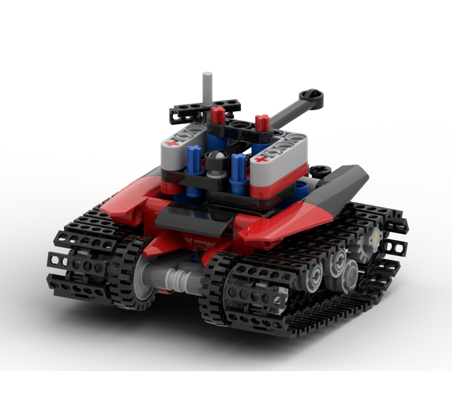 LEGO MOC tiger I tank by MichalVallo | Rebrickable - Build with LEGO
