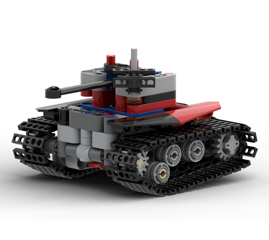 LEGO MOC tiger I tank by MichalVallo | Rebrickable - Build with LEGO