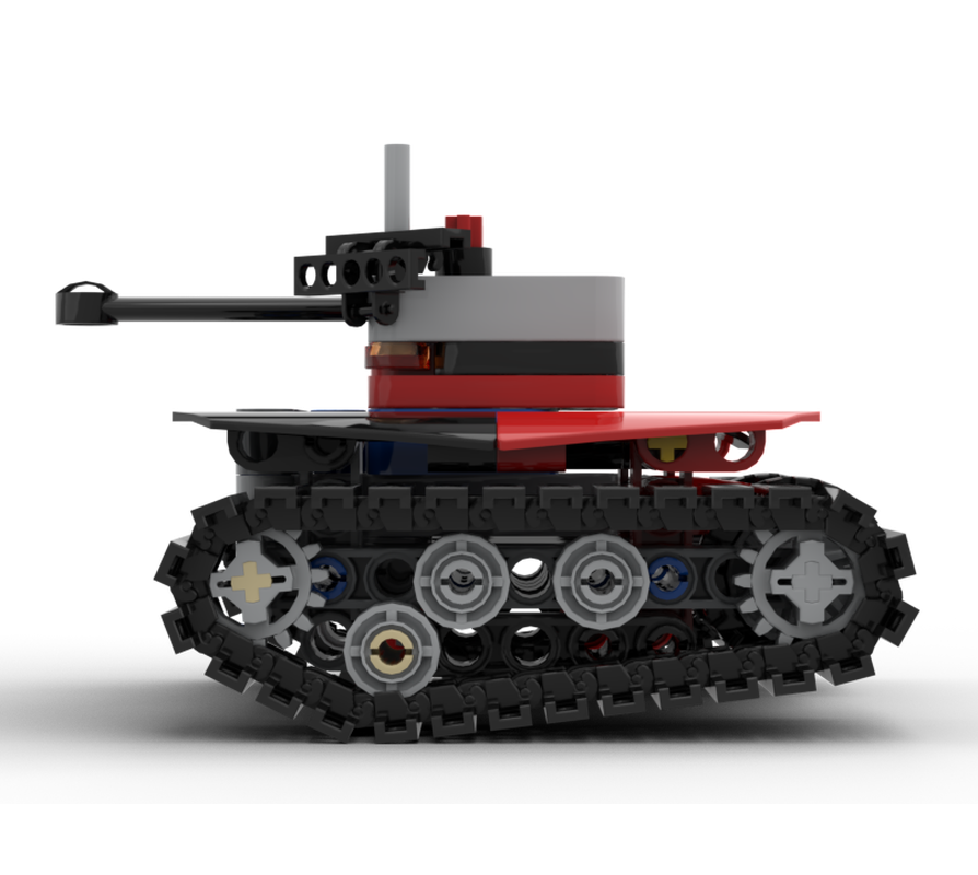 LEGO MOC tiger I tank by MichalVallo | Rebrickable - Build with LEGO