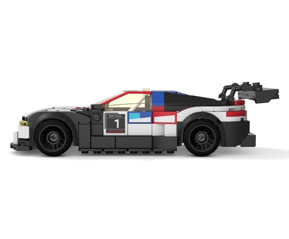 LEGO MOC BMW M4 GT3 Race Car by klara_mocs | Rebrickable - Build with LEGO