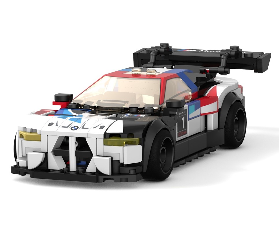 LEGO MOC BMW M4 GT3 Race Car by klara_mocs | Rebrickable - Build with LEGO