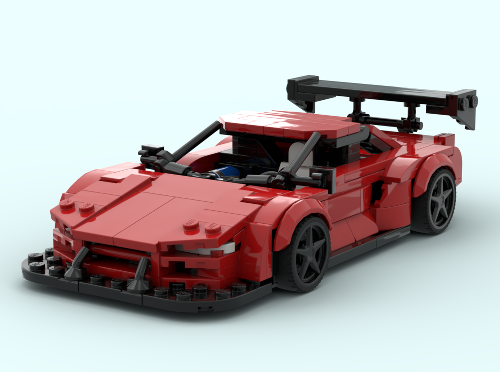 LEGO MOC 1990 Honda NSX Widebody by S_customs | Rebrickable - Build ...