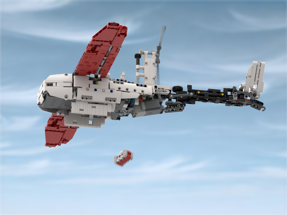 LEGO MOC 42145 Zipline Platform 1 by tcies | Rebrickable - Build with LEGO