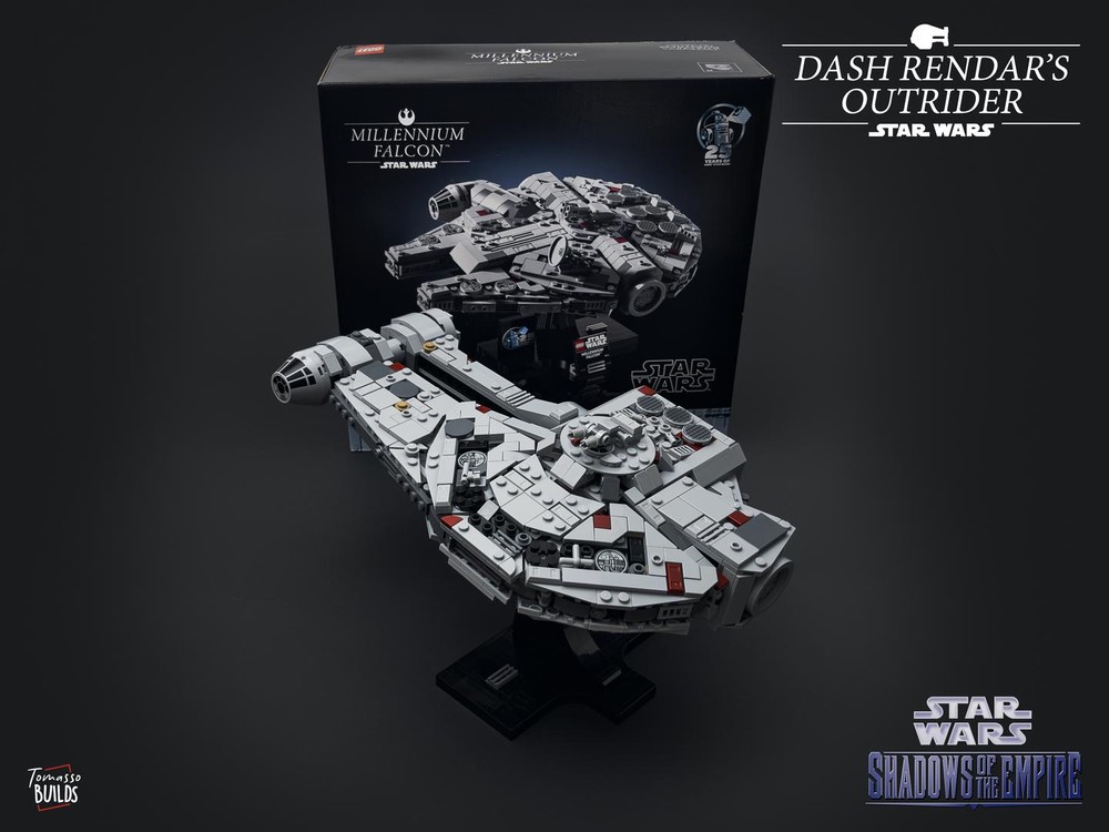 LEGO MOC 75375 Alternate 3 in 1 Bundle: Outrider + Razor Crest + Ghost ...