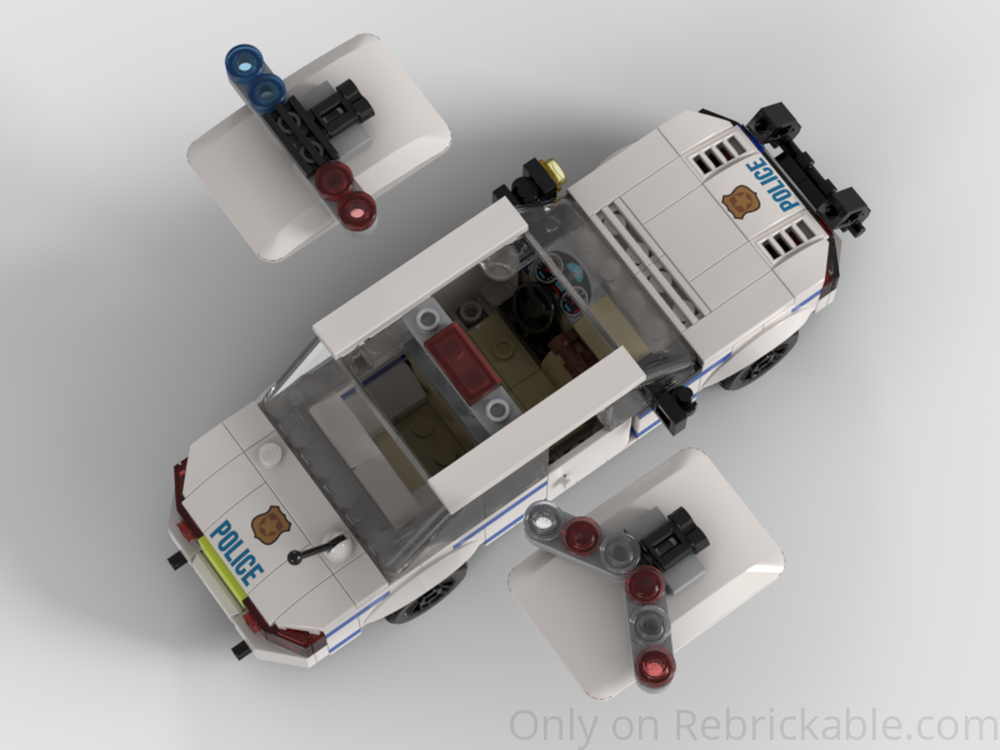 LEGO MOC-201351 Police Squad Car by BrickProStudios Films | Rebrickable ...