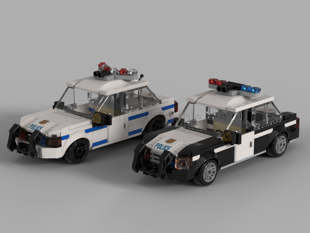 LEGO MOC-201351 Police Squad Car by BrickProStudios Films | Rebrickable ...