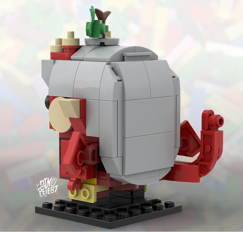 LEGO MOC Brickheadz - GoodAppleBoy by DinoPete87 | Rebrickable - Build ...