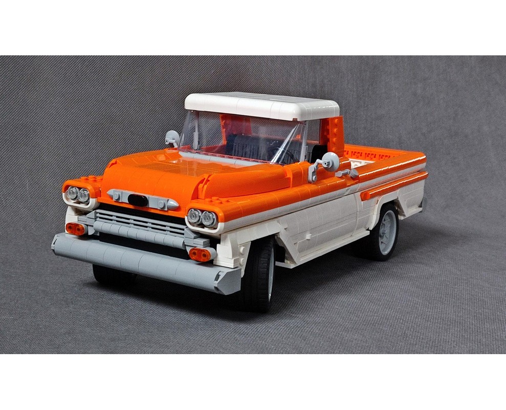LEGO MOC Chevrolet Apache 1958 by syzygy87 | Rebrickable - Build with LEGO