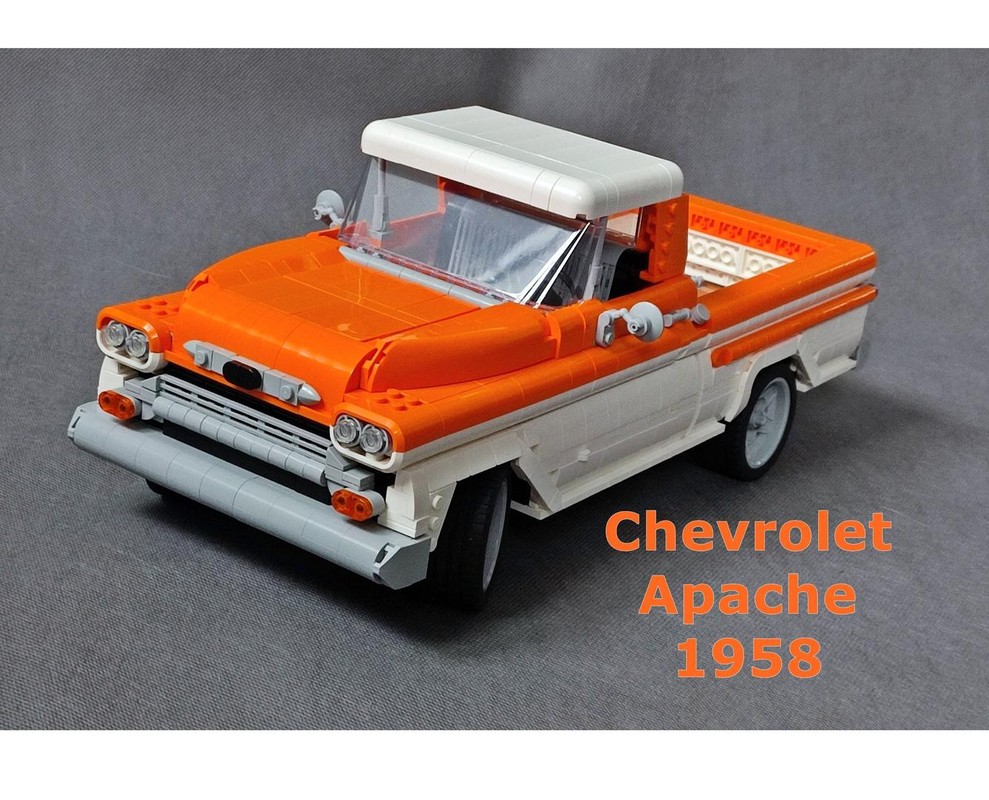 LEGO MOC-201353 Chevrolet Apache 1958 by syzygy87 | Rebrickable - Build ...