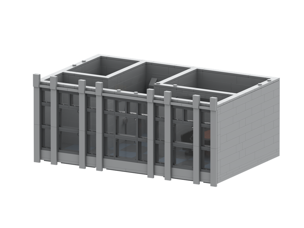 LEGO MOC Modular Pym Technologies Building - Ant-Man Tower by Bucktopus ...