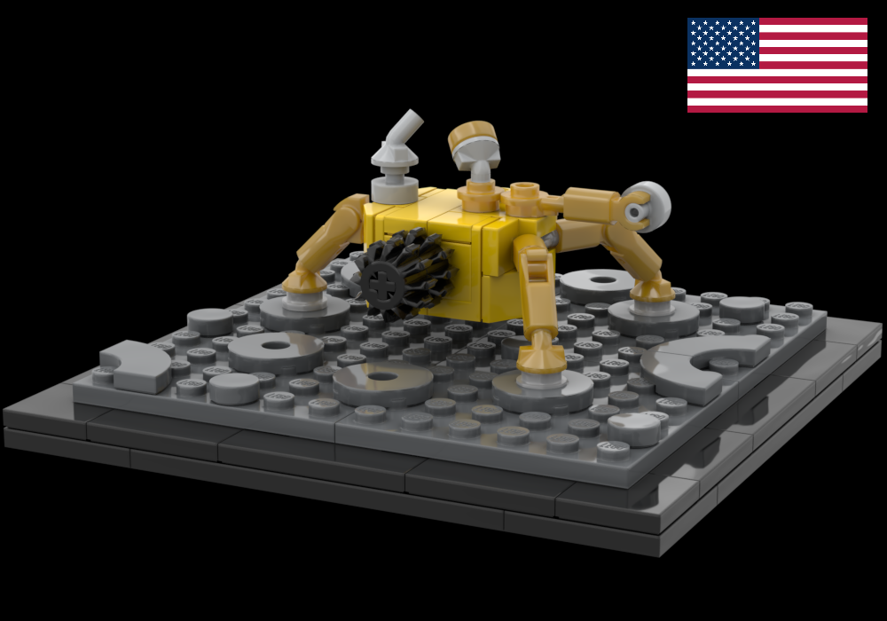 LEGO MOC Mercury Lander Spacecraft by OrchardBuilds | Rebrickable ...