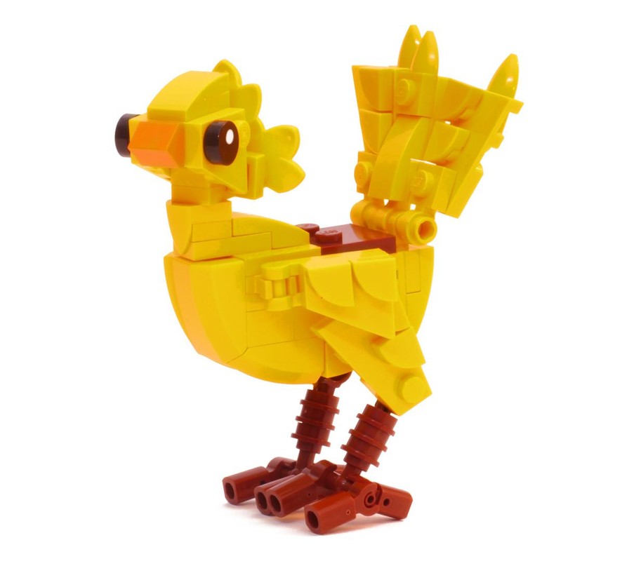 LEGO MOC Final Fantasy Chocobo by Brick.Ninja | Rebrickable - Build ...
