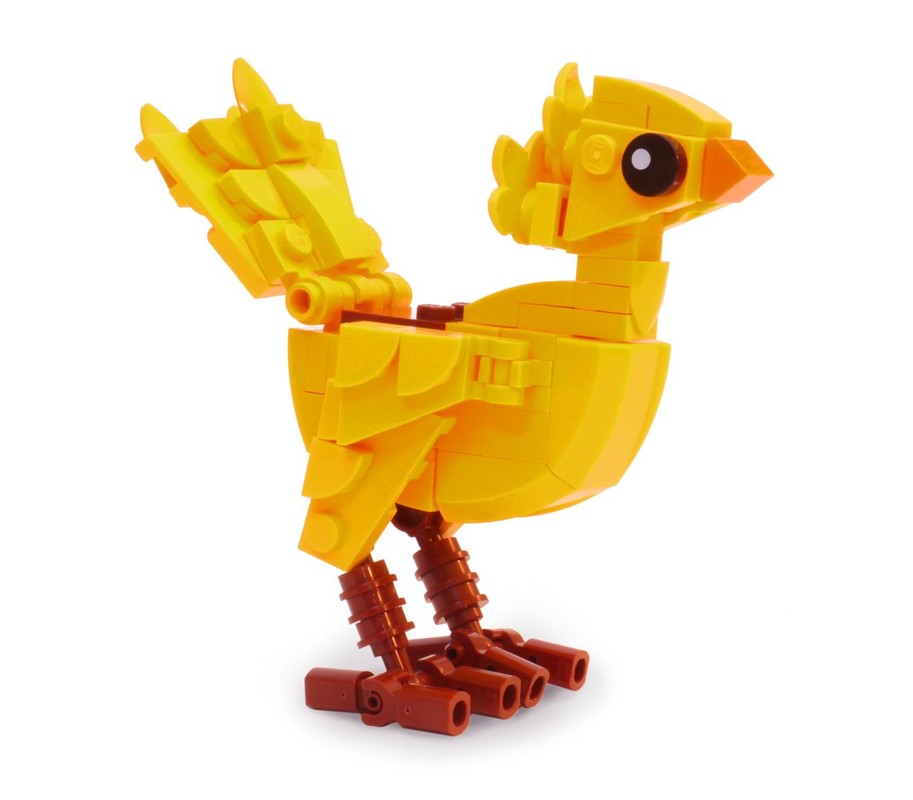 LEGO MOC Final Fantasy Chocobo by Brick.Ninja | Rebrickable - Build ...