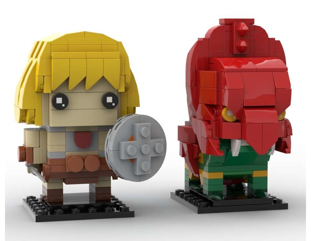 LEGO MOC He-Man & Skeletor (Masters of the Universe) Brickheadz by ...