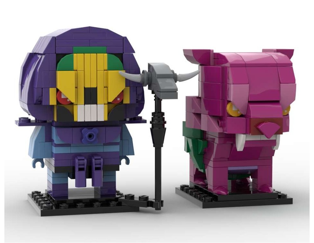 LEGO MOC He-Man & Skeletor (Masters of the Universe) Brickheadz by ...