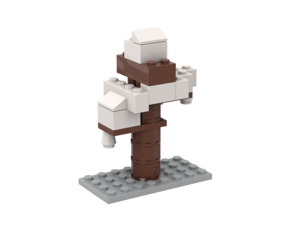 LEGO MOC BYGGLEK Winter tree by WafityYT | Rebrickable - Build with LEGO