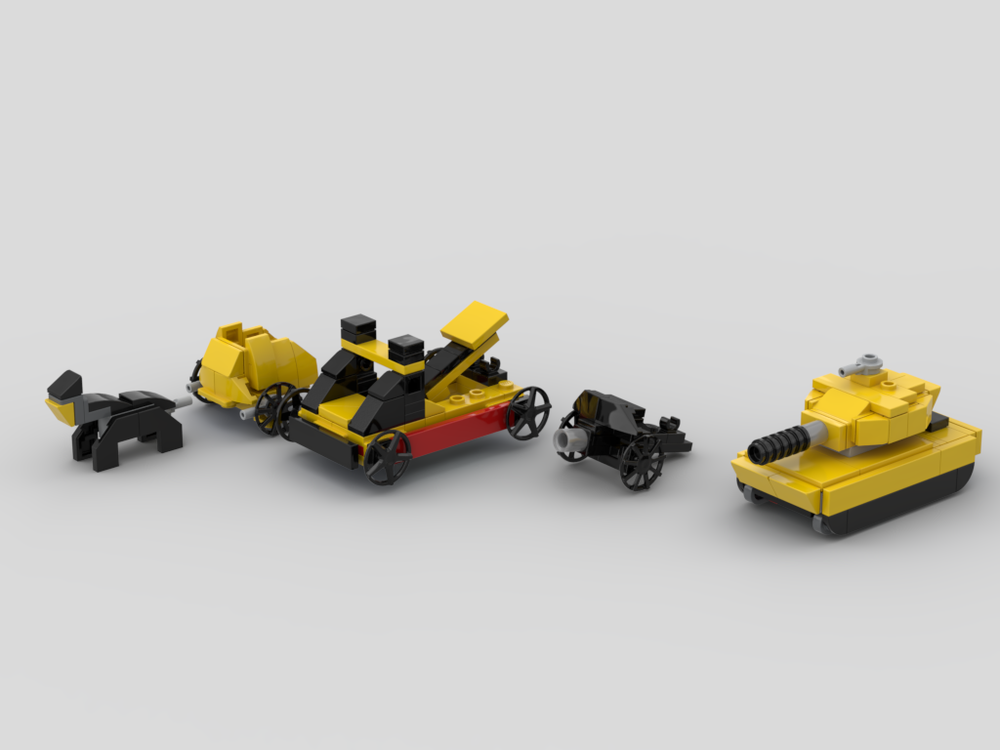 LEGO MOC 76901 - Evolution of Military Technology by KlintIsztvud ...