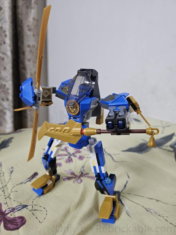 LEGO MOC Jay's Thunder Jet Mech by pkinesis10 | Rebrickable - Build ...