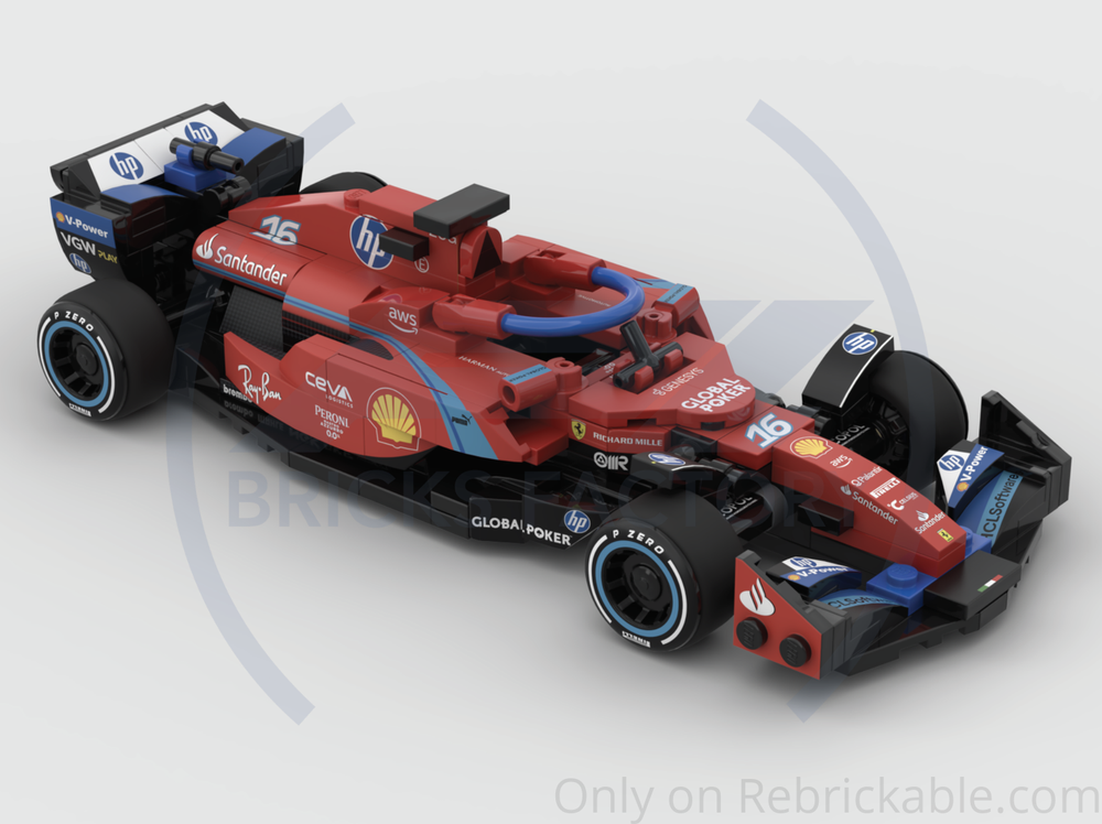 LEGO MOC F1 SF-24 Miami by Pit Lane Bricks Factory | Rebrickable ...