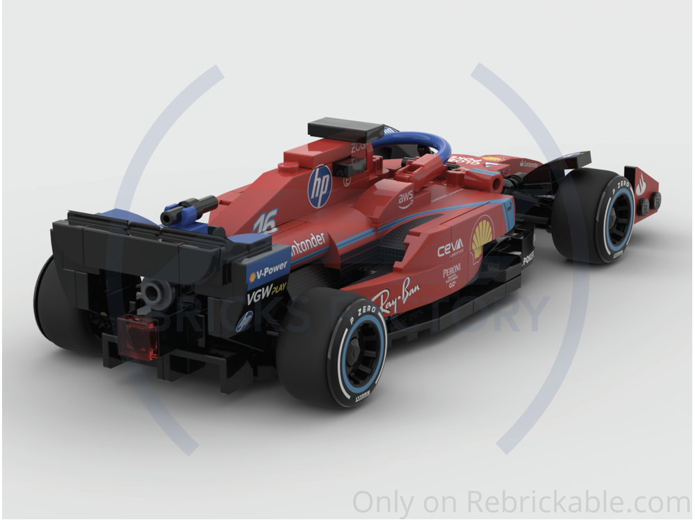 LEGO MOC F1 SF-24 Miami by Pit Lane Bricks Factory | Rebrickable ...