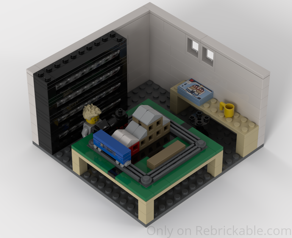 LEGO MOC-201390 Lego Room by S-Brick | Rebrickable - Build with LEGO