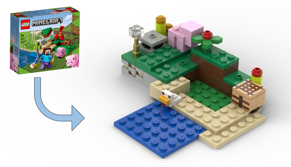 LEGO MOC Lego 21177 Alternative "The lawn" by CT-5555 Fives ...