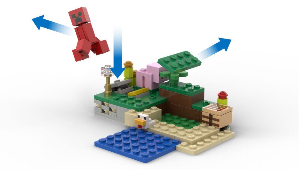 LEGO MOC Lego 21177 Alternative "The lawn" by CT-5555 Fives ...