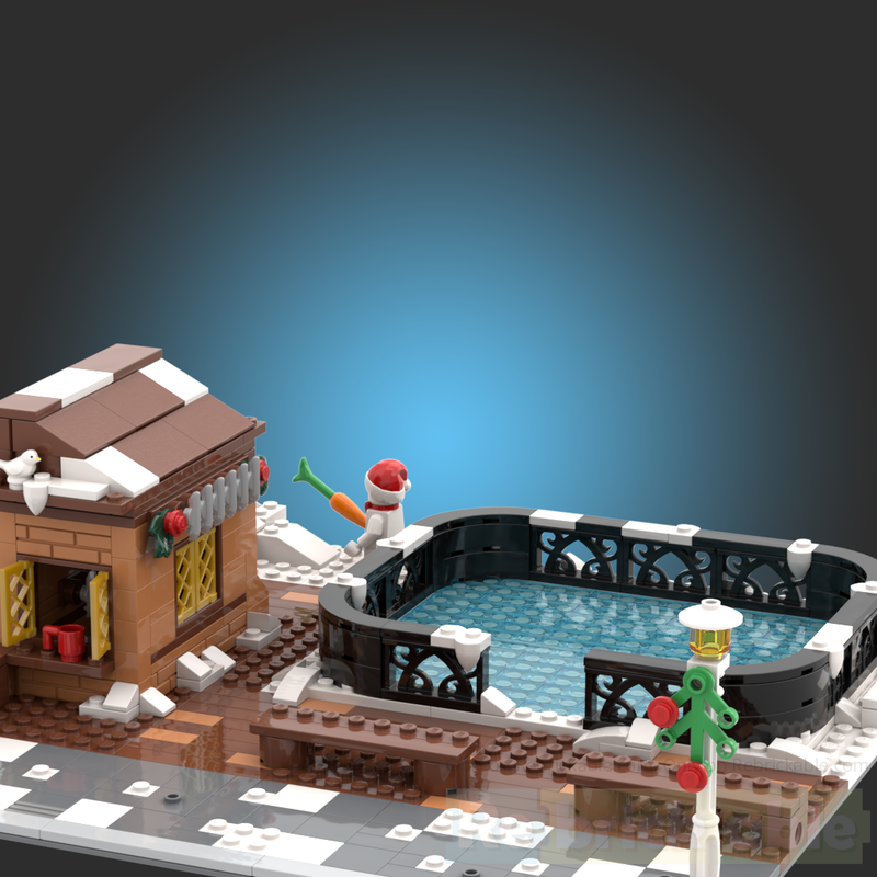 LEGO MOC Modular ice skating ring by LucSoleBricks | Rebrickable ...