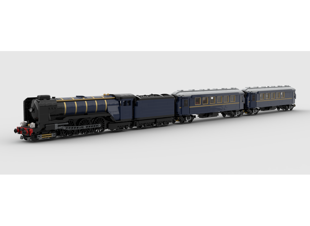 LEGO MOC A1 Pacific Locomotive for 21344 Orient Express by ...