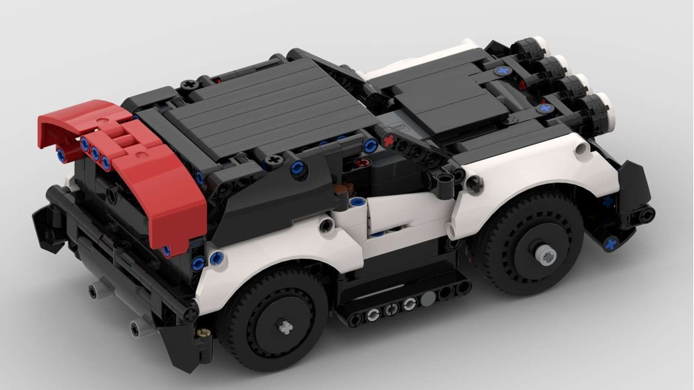 LEGO MOC Mini 42109 TG Rally Car - AWD by N1K0L4 | Rebrickable - Build ...