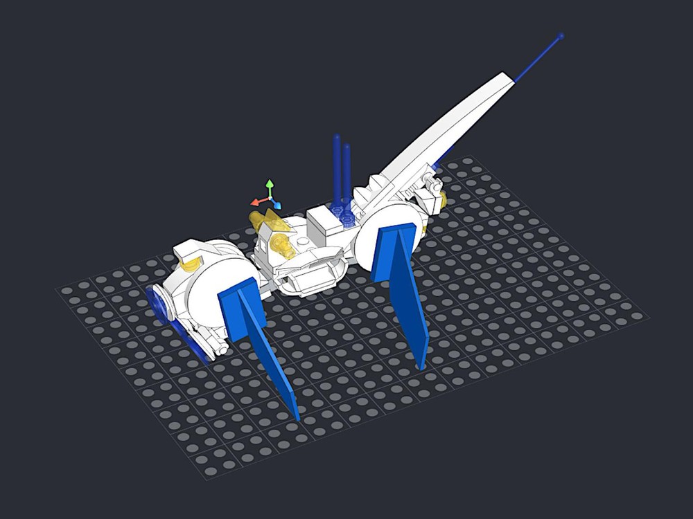 LEGO MOC Space Trekker by pturecki | Rebrickable - Build with LEGO