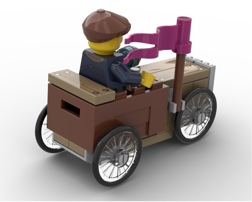 LEGO MOC DIY soap box car by Ptchnk | Rebrickable - Build with LEGO