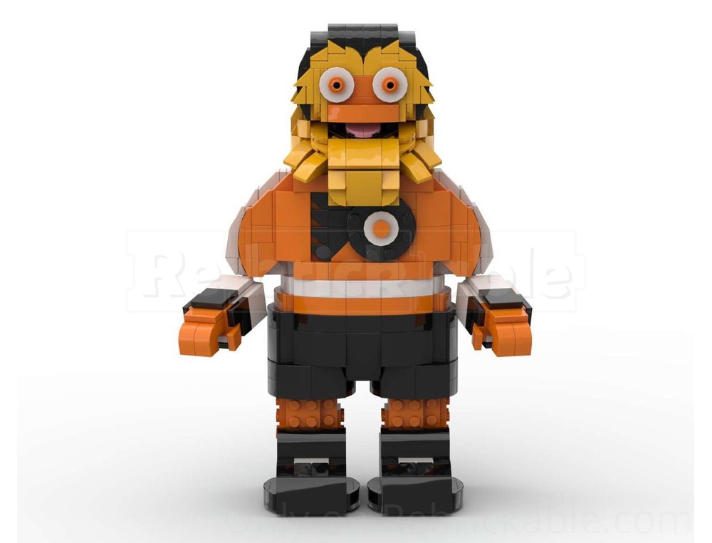 LEGO MOC Gritty - Philadelphia Flyers Mascot by marathon_dude ...