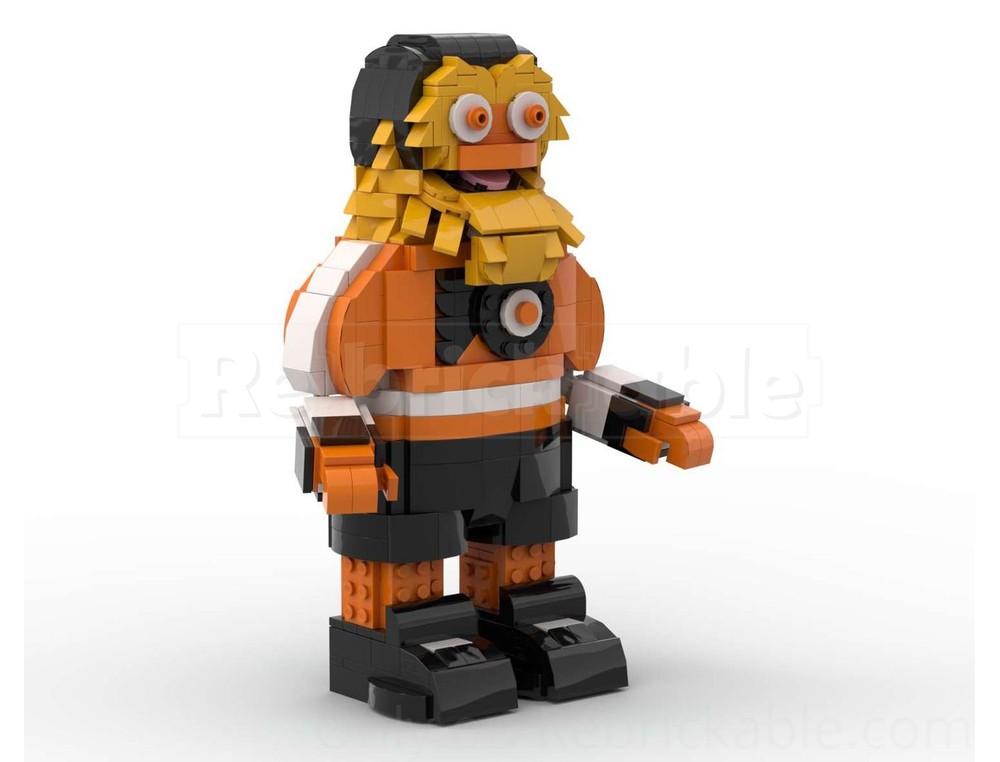LEGO MOC Gritty - Philadelphia Flyers Mascot by marathon_dude ...