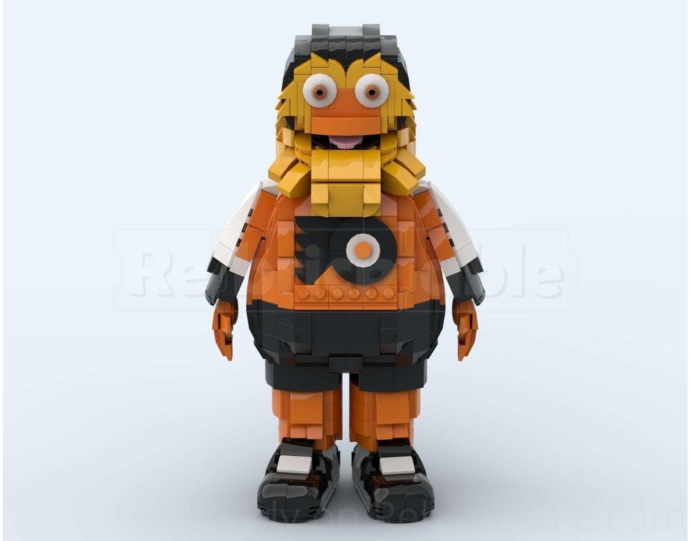 LEGO MOC-201409 Gritty - Philadelphia Flyers Mascot by marathon_dude ...