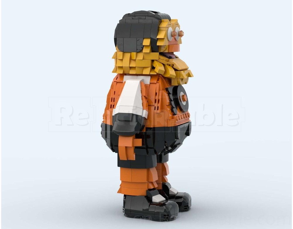 LEGO MOC-201409 Gritty - Philadelphia Flyers Mascot by marathon_dude ...