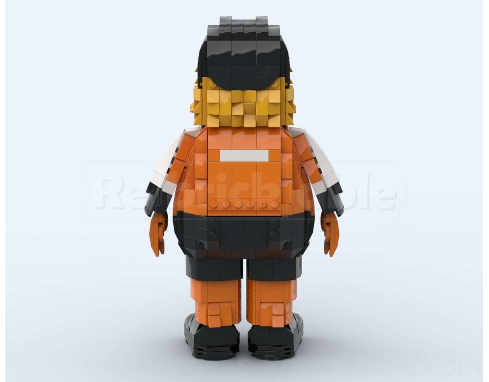LEGO MOC-201409 Gritty - Philadelphia Flyers Mascot by marathon_dude ...