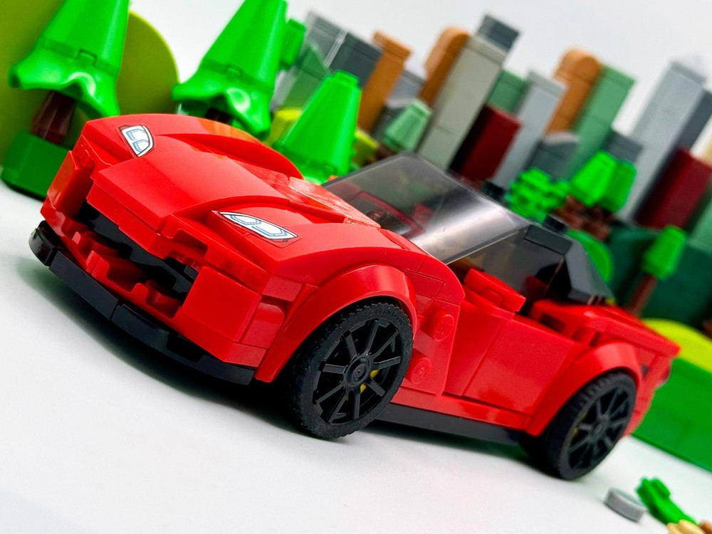 LEGO MOC Bowtie Corvette C6 ZR1 by IBrickedItUp | Rebrickable - Build ...