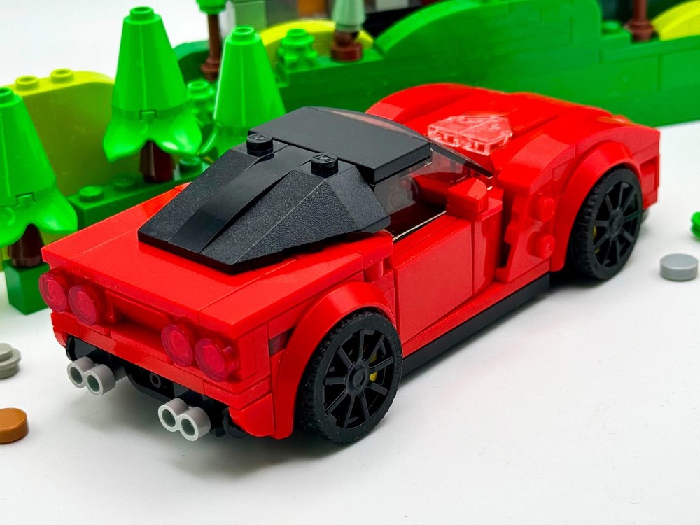 LEGO MOC Bowtie Corvette C6 ZR1 by IBrickedItUp | Rebrickable - Build ...