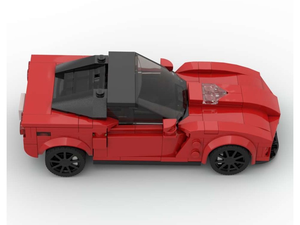 LEGO MOC Bowtie Corvette C6 ZR1 - Set of Five Colors - 8 Stud by ...