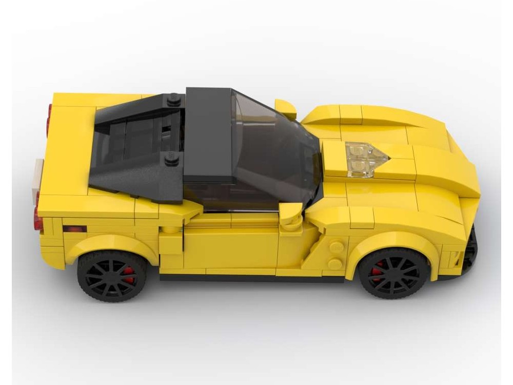 LEGO MOC Bowtie Corvette C6 ZR1 - Set of Five Colors - 8 Stud by ...
