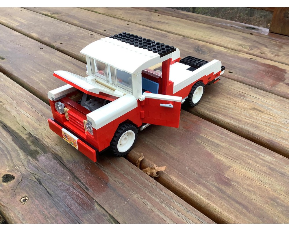 LEGO MOC 10220 Vintage Truck by ORBcreations | Rebrickable - Build with ...